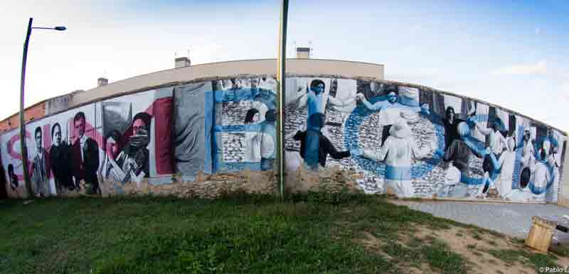 02-C/ Marfà (mur davant safareig). Festival monar'T #1a EDICIÓ